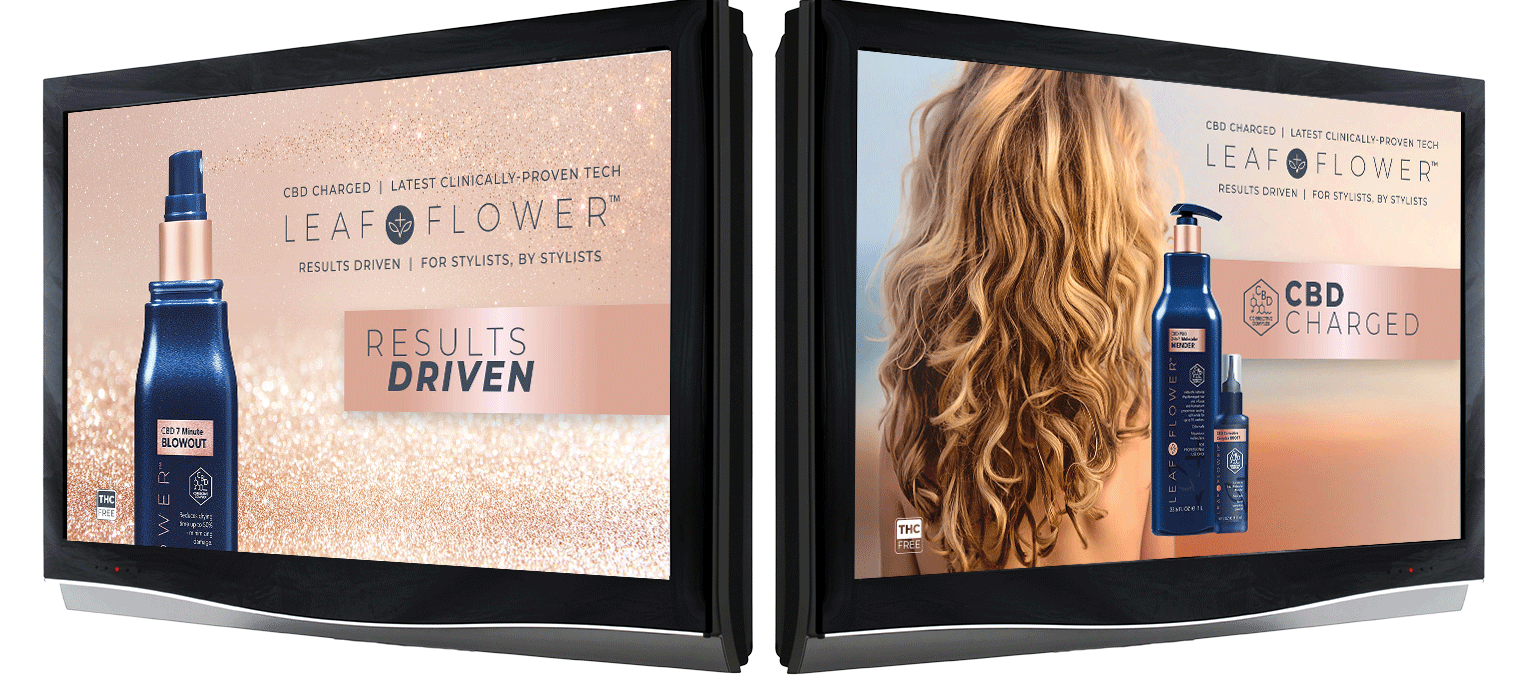 :Leaf & flower | CBD Charged Professional Hair Care